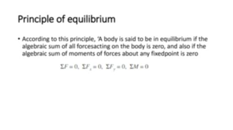 SOLUTION: Equilibrium of coplanar concurrent force system - Studypool