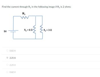Answered Find the current through R₁ in the following image if R₁ is ohms R₁ V R₁ R₁