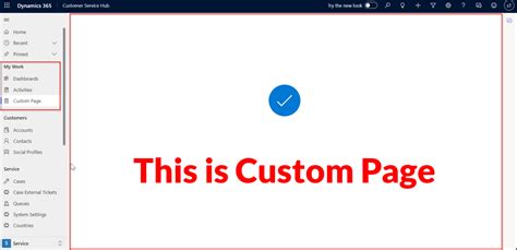 Add A Custom Page To Your Model Driven App Power Apps