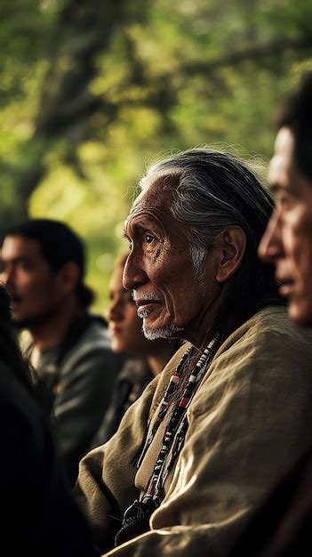 Oral History Tradition Scene Premium Ai Generated Image