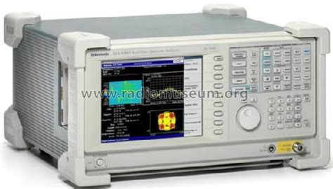 spectrum analyzer rsa3408a equipment tektronix portland