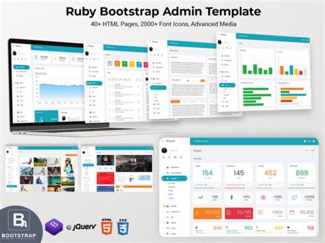 Ruby Bootstrap Admin Template Bootstrap Admin Template