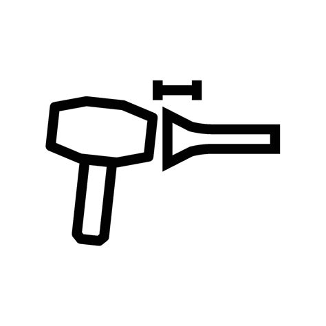 Upsetting Process Icon Outline 54128525 Vector Art At Vecteezy