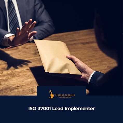 Iso 37001 Lead Implementer Finesse Consults
