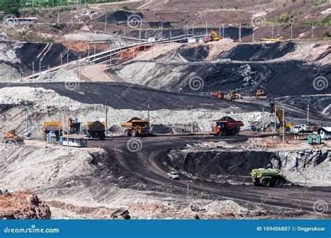 Coal Mining Industry Used The Mining Machinery Equipment Extract Stock