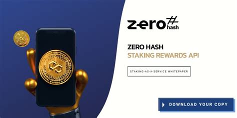 Edward Woodford on LinkedIn: Zero Hash launches Staking-as-s-Service solution enabling ...