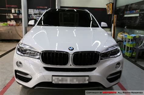 지인의 소개로 차량을 맡겨주신 Bmw X6 프리미엄수성광택유리막코팅ppf생활보호패키지퓨어그래스매트성남분당판교모터리츠