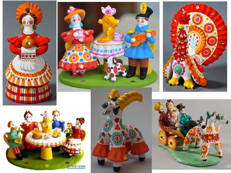 Картинки дымковская игрушка (50 фото)