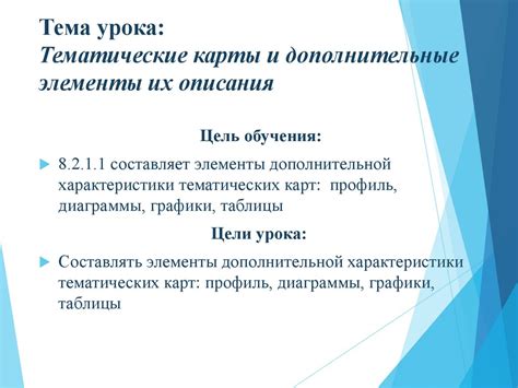 Тематические карты и дополнительные элементы их описания. Урок 6 ...