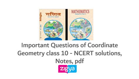 How To Master In Coordinate Geometry Class NCERT Solutions Notes