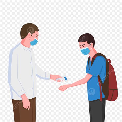 Body Temperature Detection Png Vector Psd And Clipart With