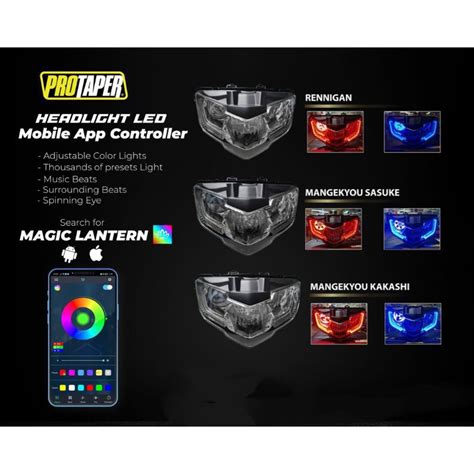 Protaper Headlight Led Assy Sniper 150 V2 Shopee Philippines