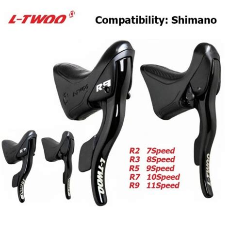 Ltwoo 도로 자전거 시프터 레버 브레이크 시마노 드레일러 부품 호환 Rx 2x12r9 2x1 1r 티몬