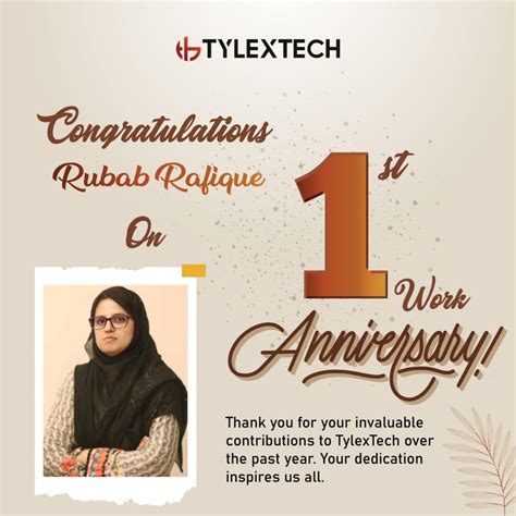 Tylextech On Linkedin Tylextech Workanniversary Teamsuccess