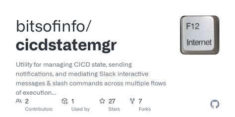 GitHub Bitsofinfo Cicdstatemgr Utility For Managing CICD State