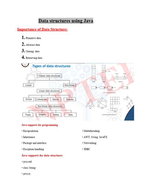 Data Structures Using Java Notes Pdf Method Computer Programming