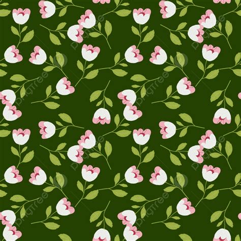 녹색 배경에 장식 빈티지 꽃 원활한 패턴 반복 에 대한 자연 배경 일러스트 및 사진 무료 다운로드 Pngtree