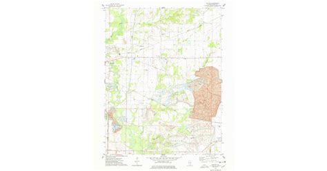 1970s Maps Of Du Quoin Il Pastmaps