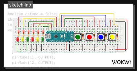 Ejercicio 2 Wokwi Esp32 Stm32 Arduino Simulator