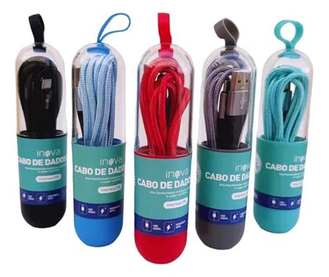 Cabo Usb Carregador Celular Tipo C Turbo Metros Refor Ado Mercadolivre