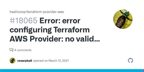 error error configuring terraform aws provider no valid credential