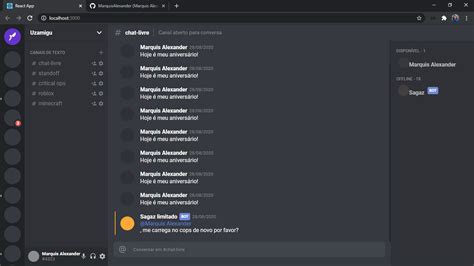 GitHub MarquisAlexander Clone Discord