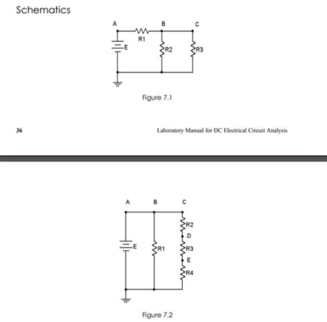 Solved Schematics Figure 7 1 36 Laboratory Manual For Dc