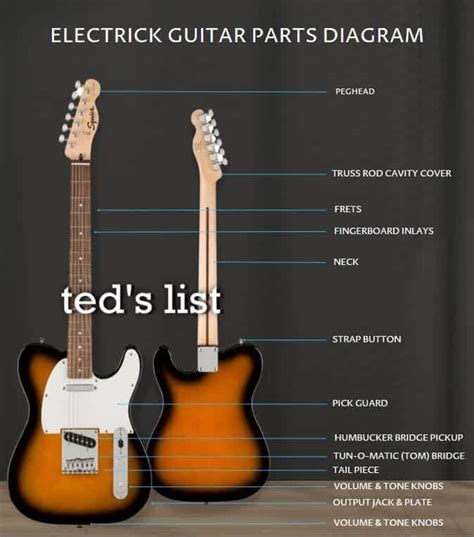 The Different Electric Guitar Types Revealed Teds List