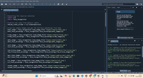 facerecognition opencv python deeplearning computervision ai… md saif