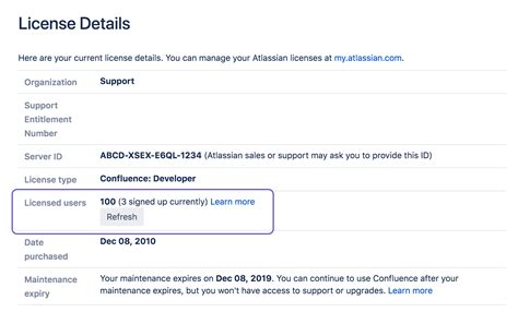How To Get A List Of Active Users Counting Towards The Confluence License Confluence