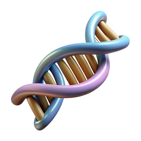 Impressive Abstract Dna Double Helix Rotating Animation Cutout
