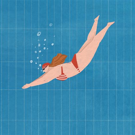 옆에서 본 수영장 by Dive 다이브 노트폴리오
