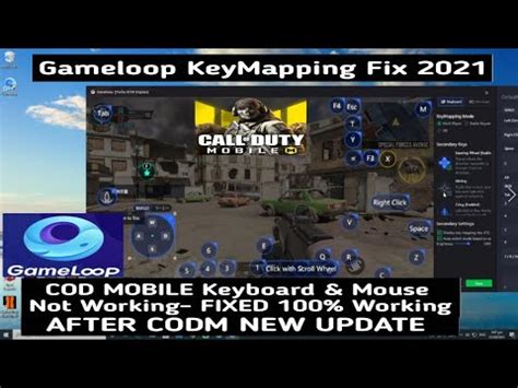 HOW TO FIX Gameloop Keymapping Not Working CODM | Gameloop Keymapping Problem COD Mobile Fix ...