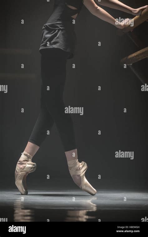 Legs Of Ballerina Stock Photo Alamy