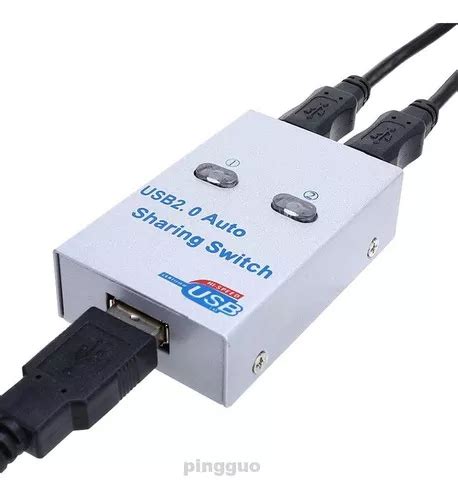 Interruptor Usb 2 0 Tipo B Para Impresora Y Escáner Mercadolibre