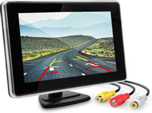 Carzex Inch Dashboard Tft Monitor Led Screen Rear View Reverse For Car Dashboard Reverse