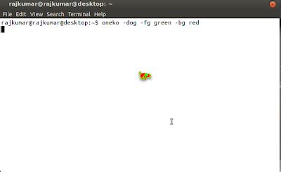 Oneko Let The Cat Chase Your Mouse Pointer All Over The Screen It S All About Linux