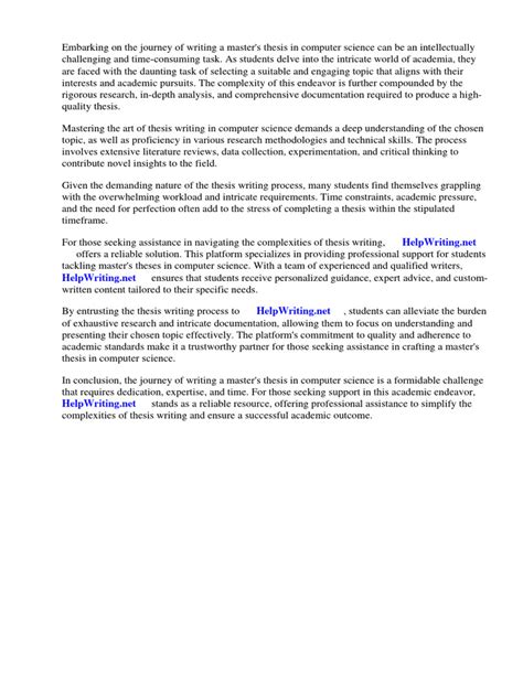 master thesis in computer science topics pdf thesis science