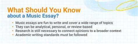How To Write A Music Essay Topics And Examples