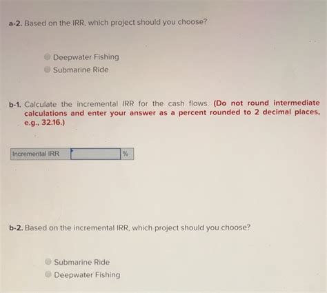 Solved Problem 5 11 Npv Versus Irr Consider The Following