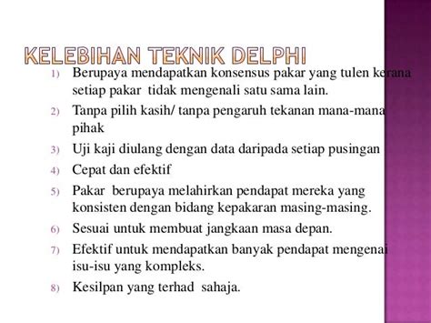 Teknik Delphi