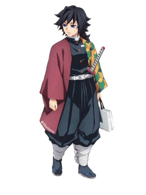 Giyu Tomioka Full Body Png