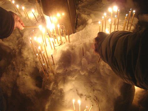 СВЕЧИ НА СНЕГУ : mon_sofia — LiveJournal