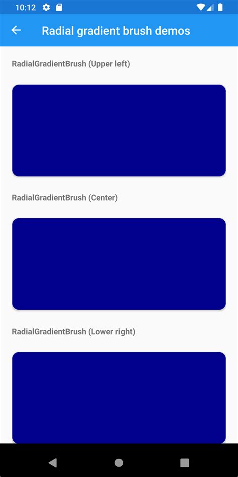 Bug Brushes Radialgradientbrush Platform Differences · Issue 11572 · Xamarinxamarinforms