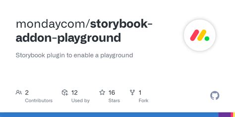 Github Mondaycomstorybook Addon Playground Storybook Plugin To Enable A Playground