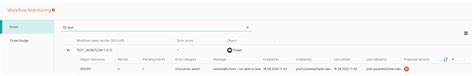 Workflow Monitoring Fieldcode Manual