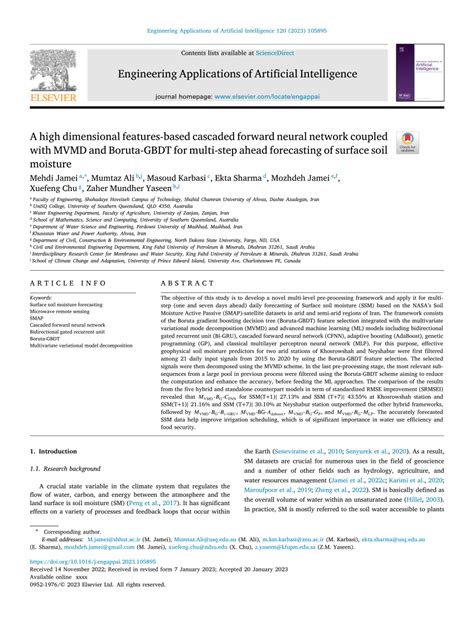 Pdf A High Dimensional Features Based Cascaded Forward Neural Network