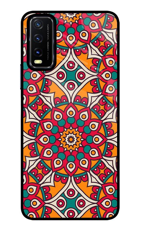 Buy Now Mandala Art Glass Case For Vivo Y20y20i Online Casekaro
