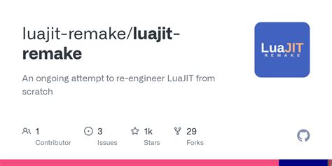 GitHub Luajit Remake Luajit Remake An Ongoing Attempt To Re Engineer LuaJIT From Scratch