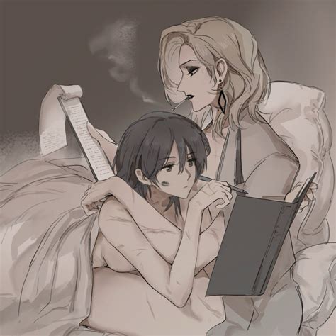 Rule 34 After Sex Bed Bedroom Bedroom Sex Bite Mark Blanket Blonde